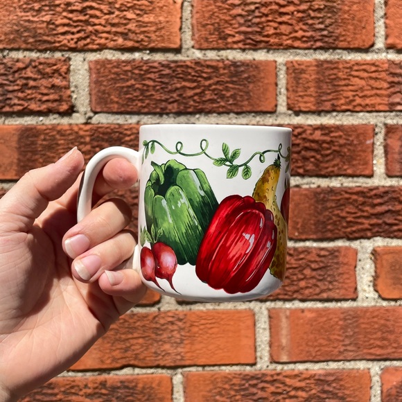 Kitchen | Vintage Vegetable Mug | Poshmark